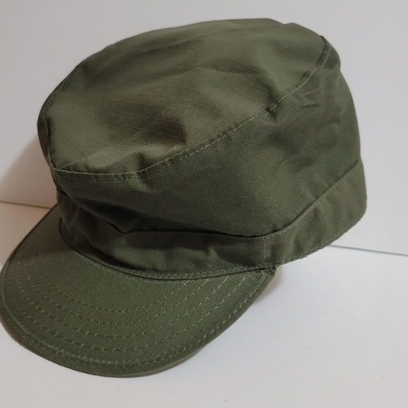 R & B | Accessories | Cap Combat Bdu Military Olive Drab Visor Cap Size ...